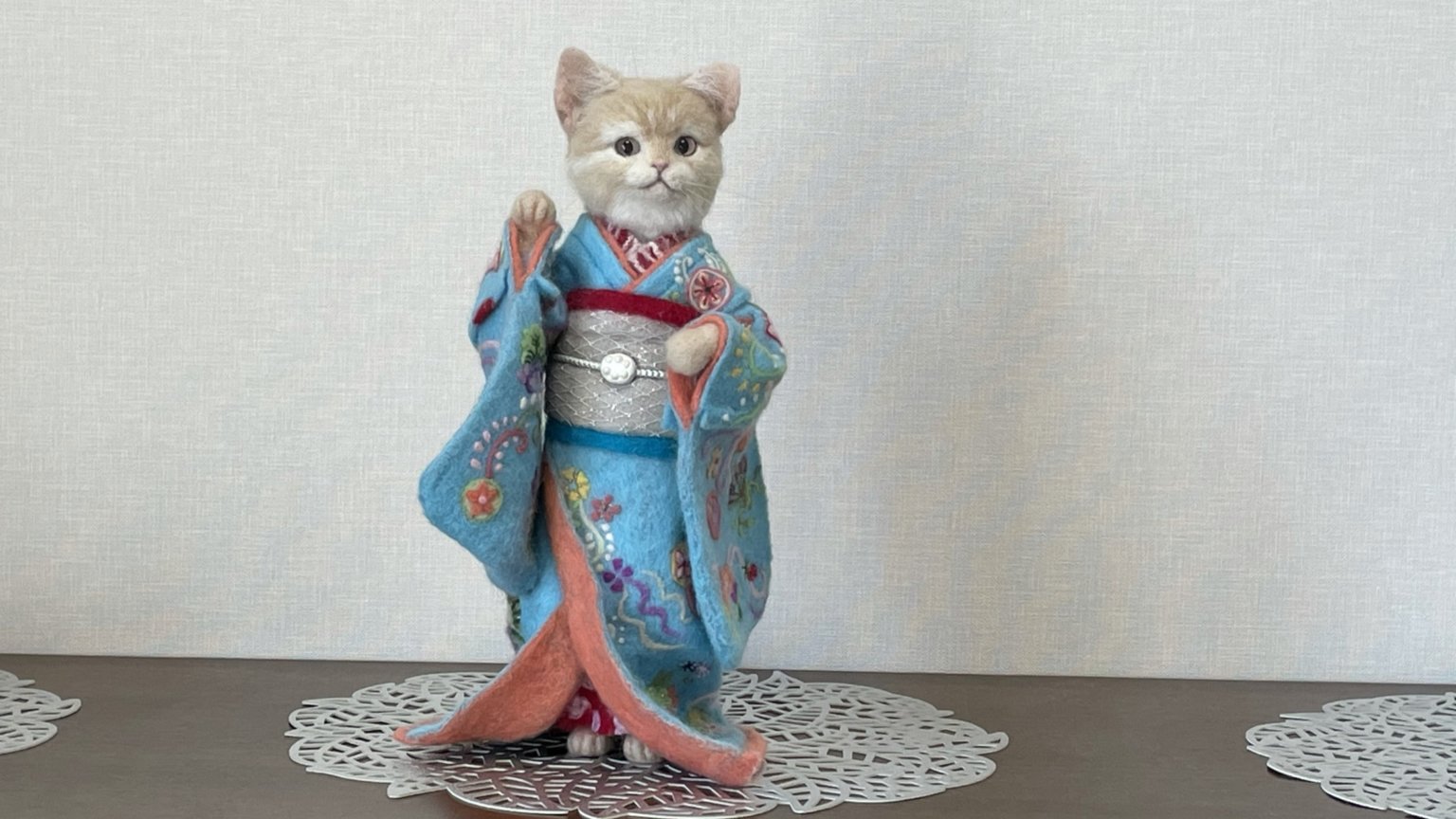 羊毛フェルト作品集夢で逢えたら | Reiko Fujii 制作のリアルな羊毛フェルトの動物作品を集めました